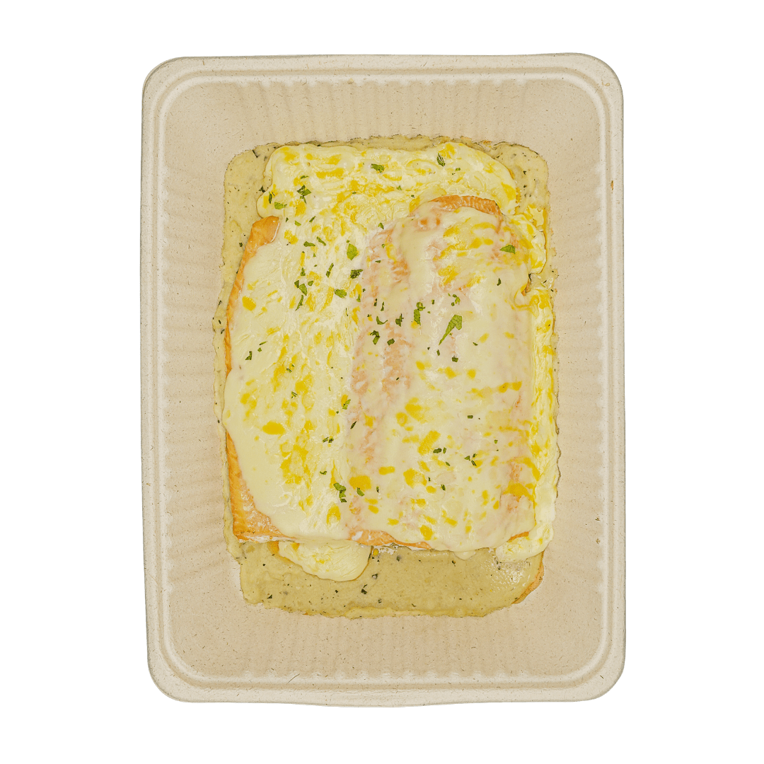 Cheesy Baked Salmon