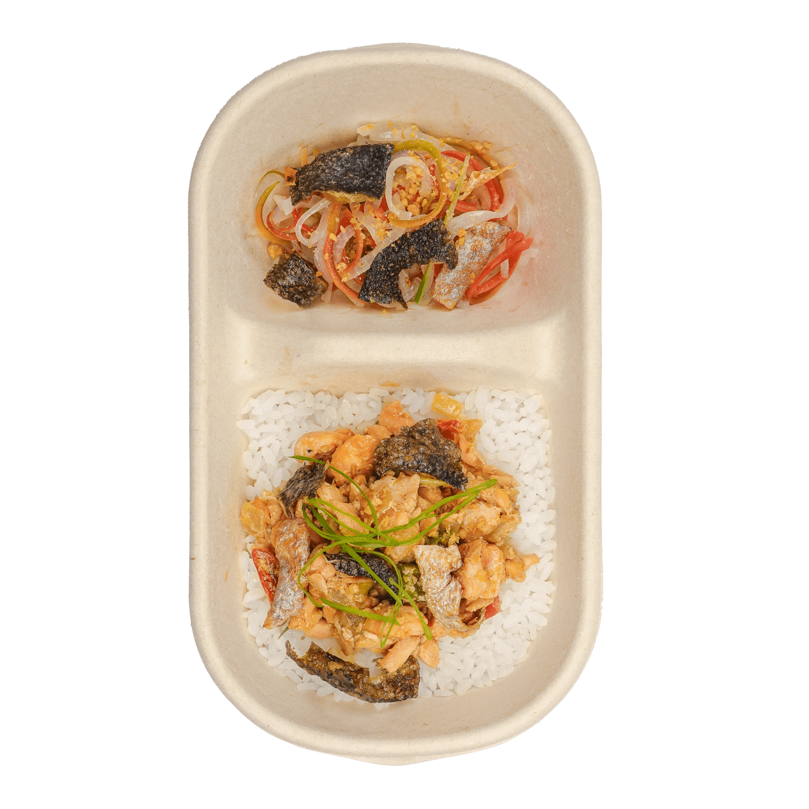 Salmon Sisig